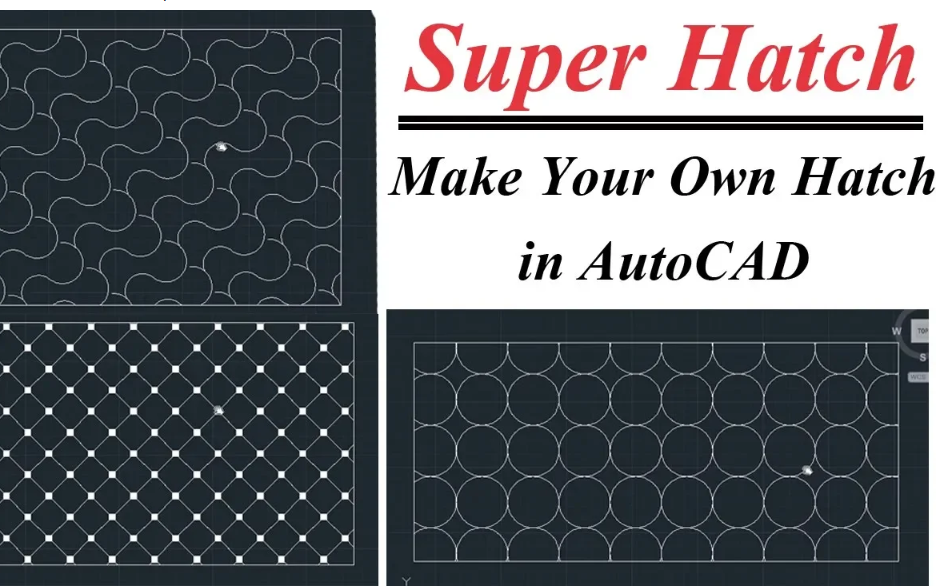 cad 创建 自定义填充图案Make Your Own Hatch Pattern by Zoe Mia