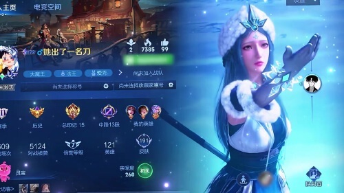 喜欢王昭君的小伙伴,快去设置这个王昭君主页