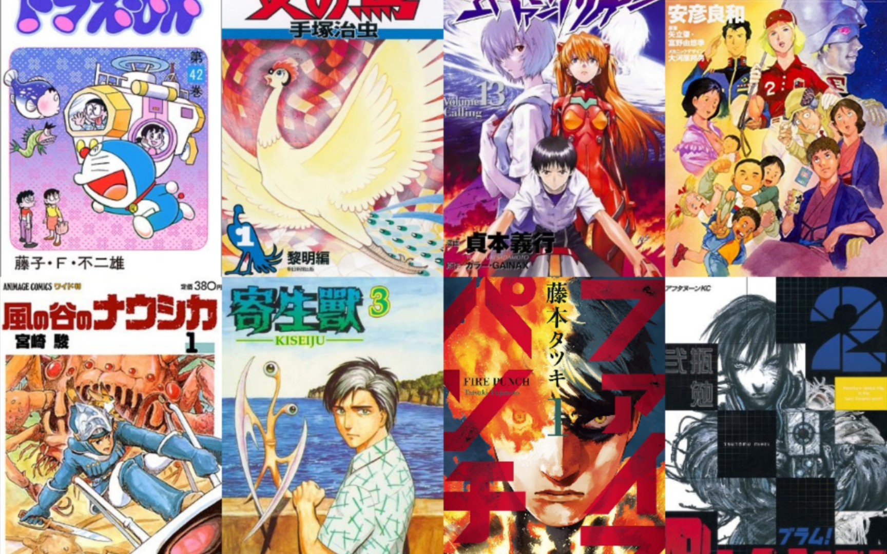 【百部漫画盘点】科幻漫画bangumi评分排名TOP100