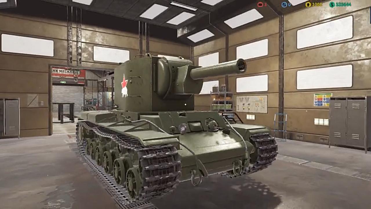 【帝国】《坦克维修模拟器》KV-2:等我修好了152mm炮教你做人!②