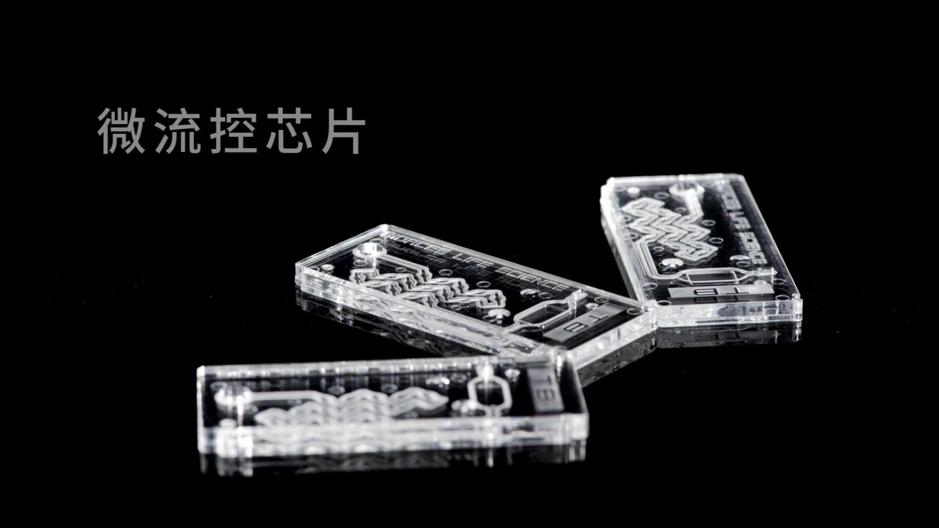 【原创】微流控芯片,高清拍摄,细胞样本与染色剂自动充分混匀过程!