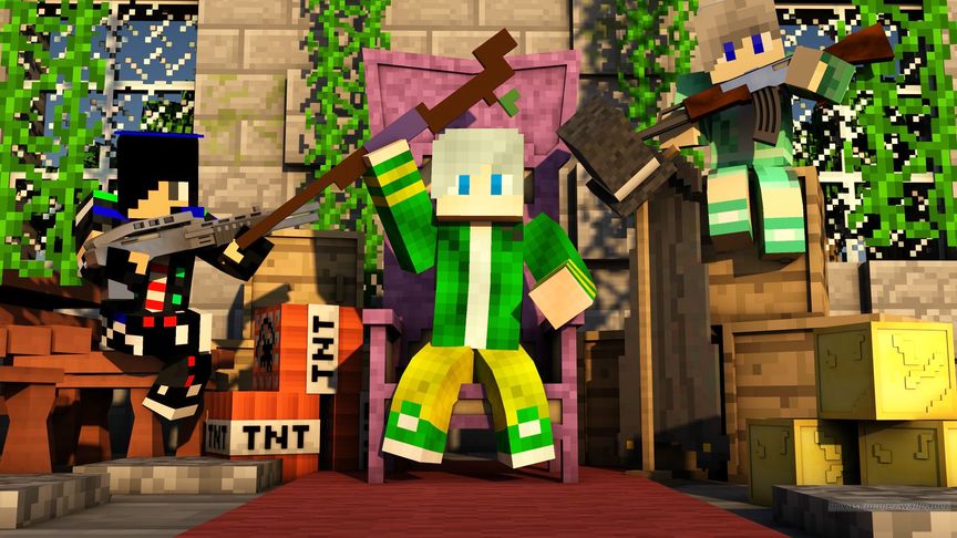 在我的世界打CS会是什么样呢?