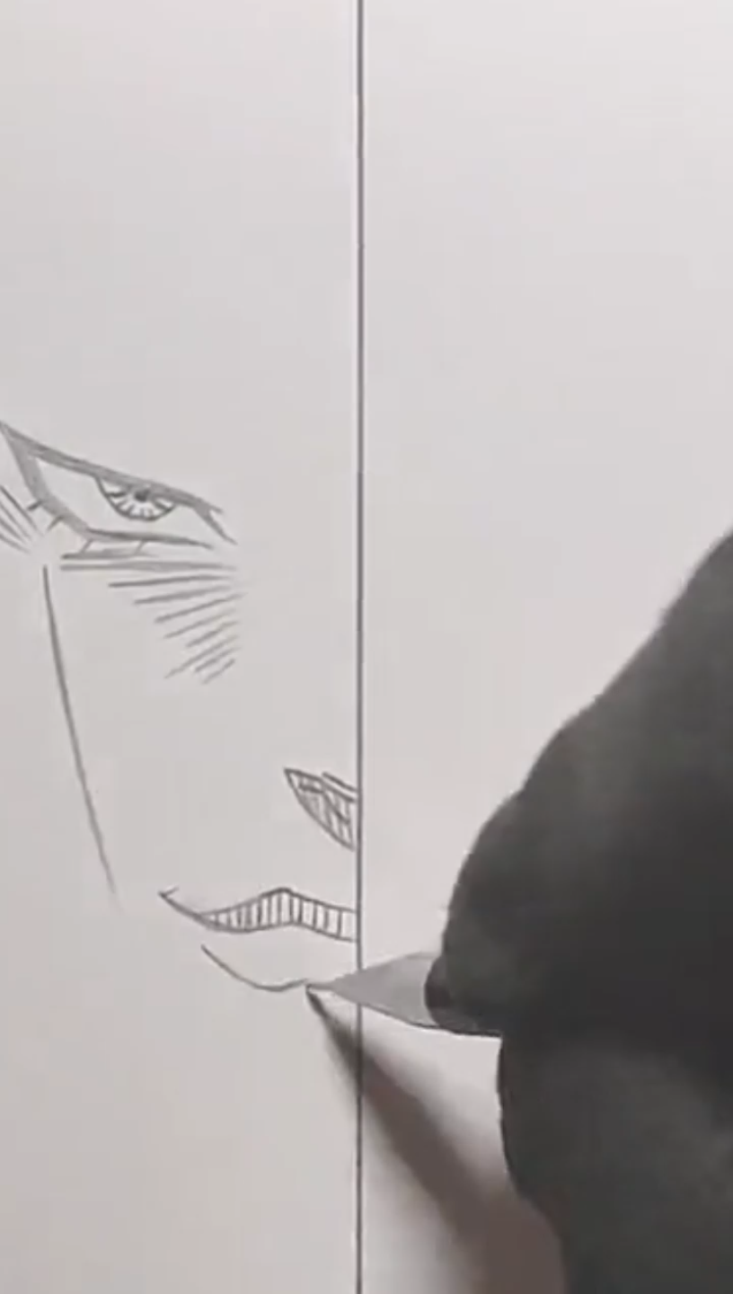 423漫画节:手绘迪奥布兰度和他的砸瓦鲁多 动漫手绘 手绘 针管笔 绘画...
