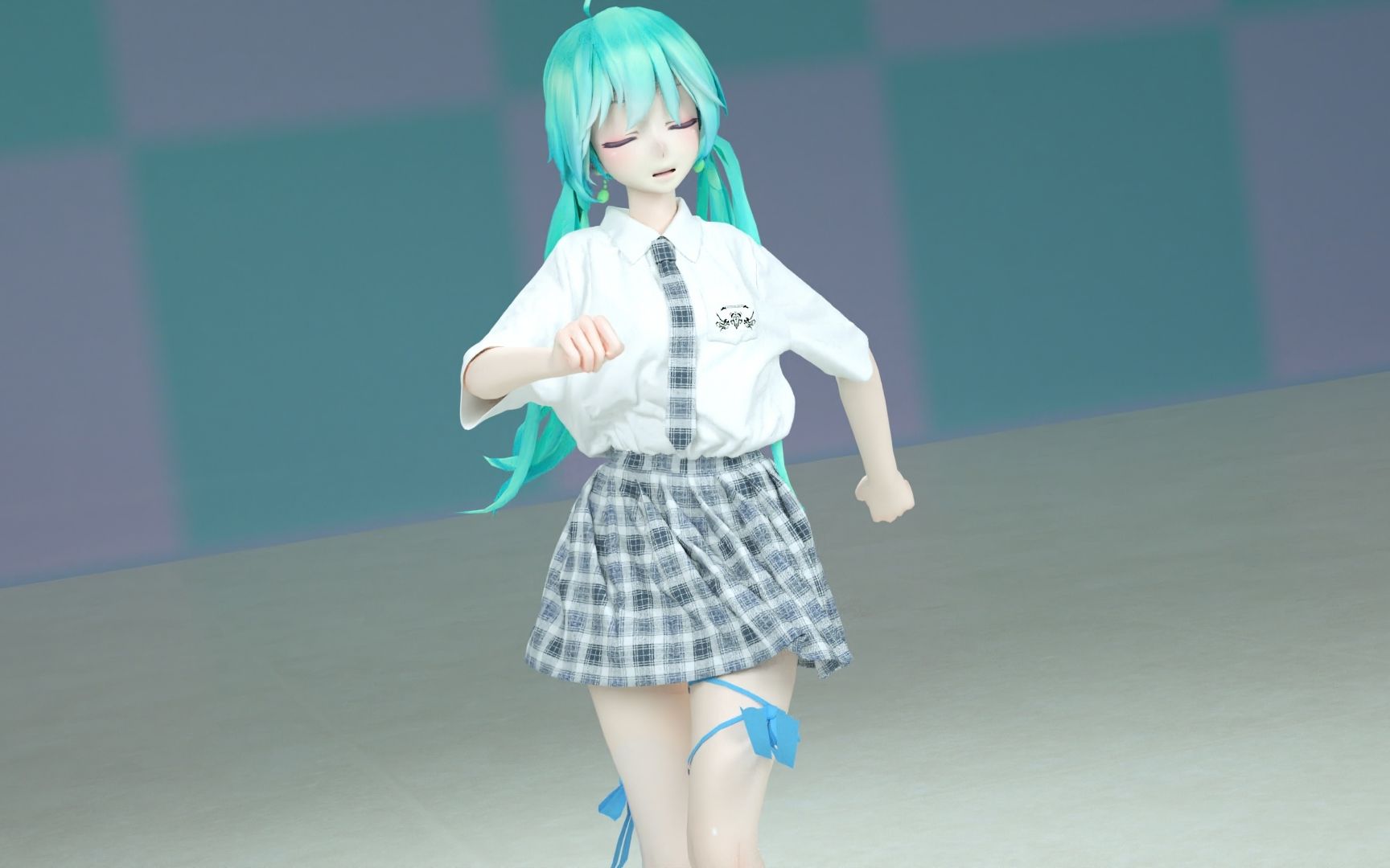 【用了90小时的真实向布料渲染】dreamin chuchu♬