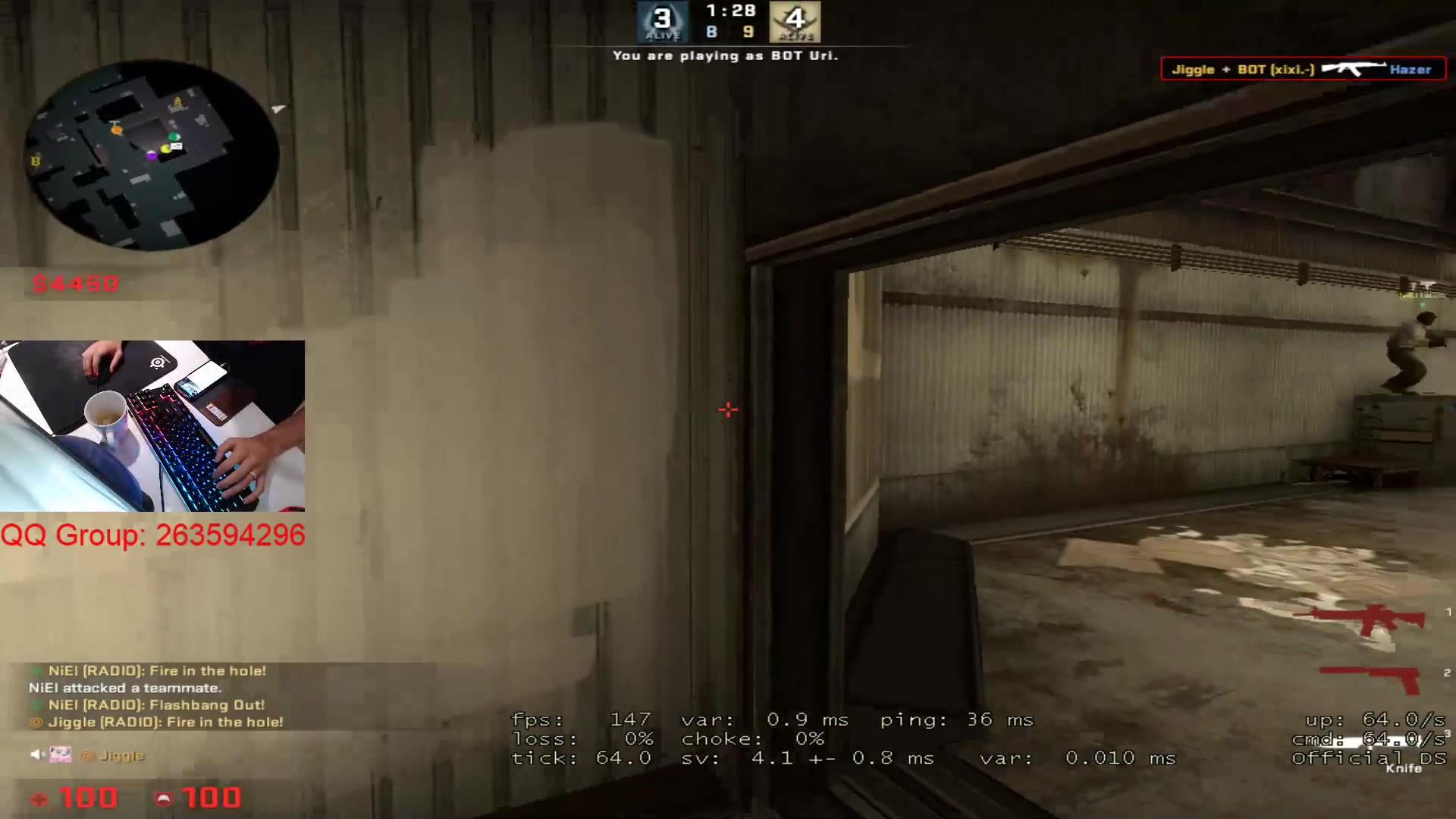 【CSGO】其实我就是反应很快而已,段位帮我排出来的很低而已