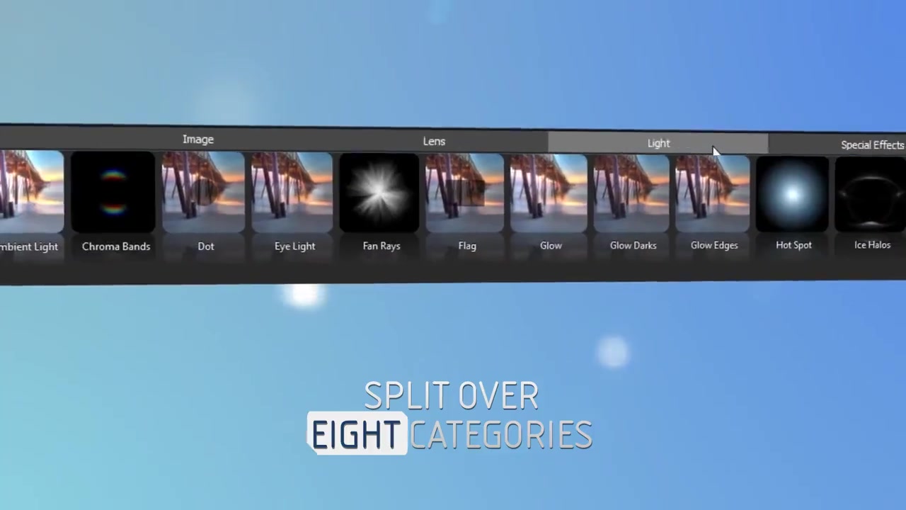 AE都能用的神仙光效插件,后期光效不用愁