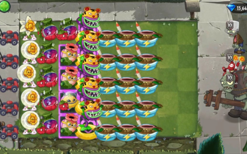 摩登世界无尽挑战-危房高速149_哔哩哔哩bilibili_植物大战僵尸2