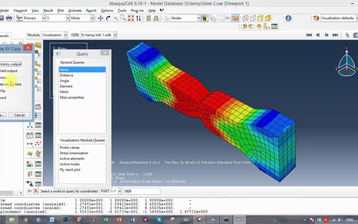abaqus CAE 模拟02--材料应力应变曲线