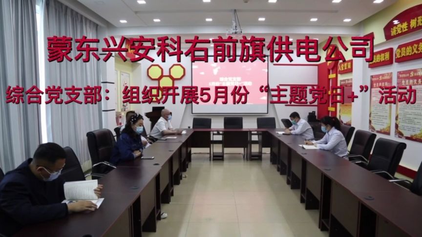 综合党支部:组织开展5月份“主题党日+”活动