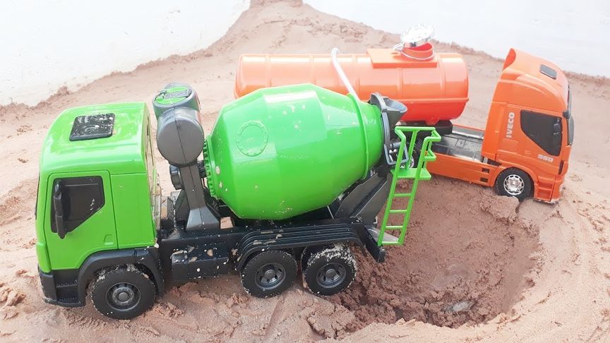 趣味创意 儿童洒水车农场灌溉小游戏