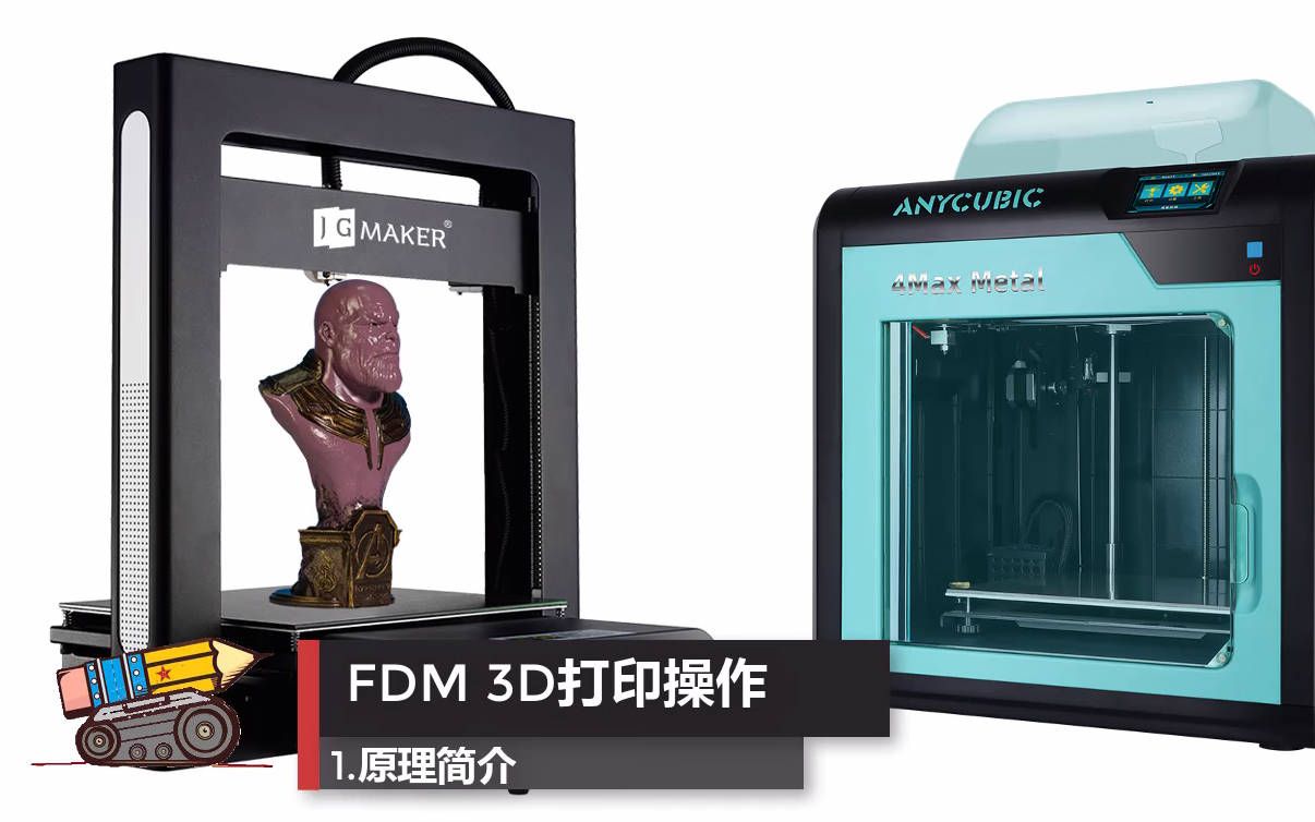 FDM 3D打印机操作—1.原理简介