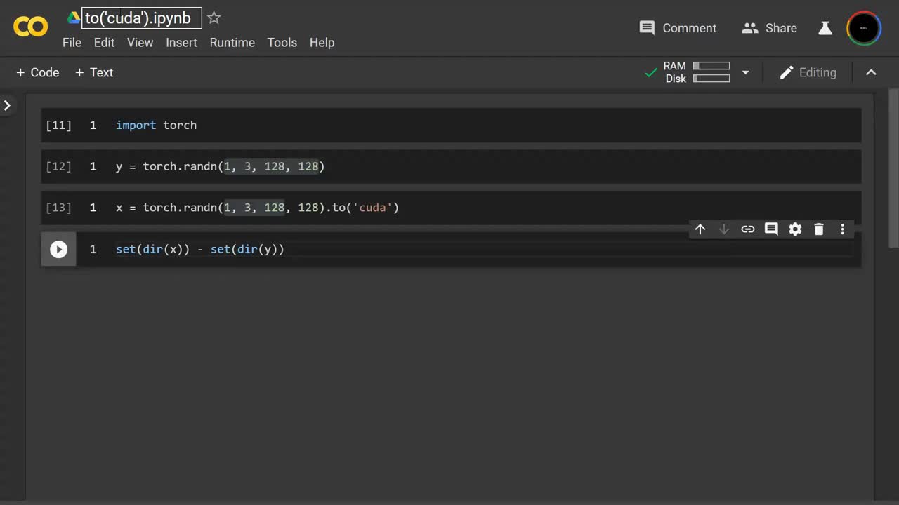 to('cuda') in PyTorch
