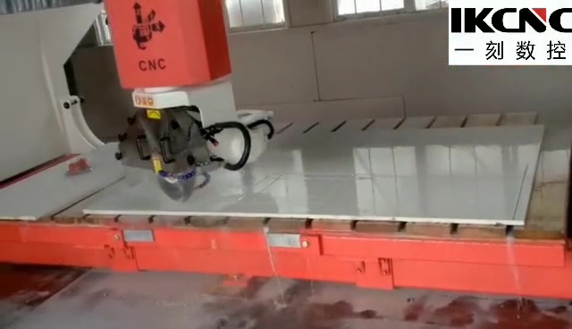五轴桥切机切割演示视频