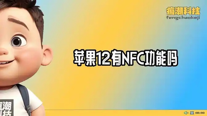苹果12有NFC功能吗