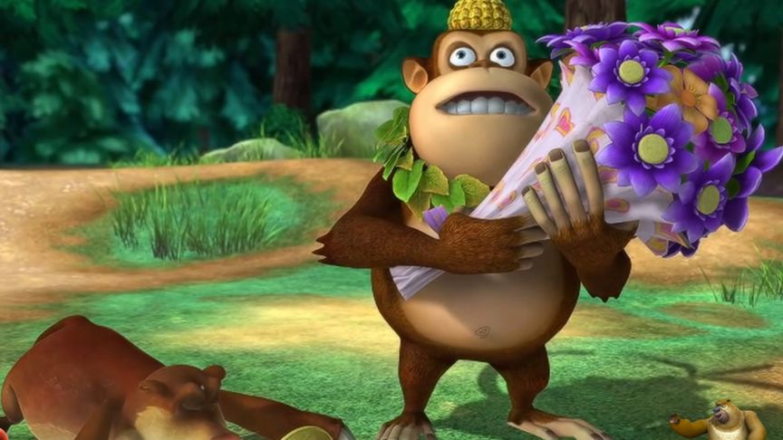 熊大熊二回到丛林小动物们竟然百般阻挠#熊出没 #童年动画