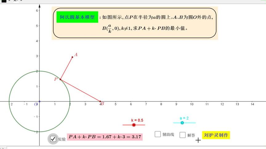 中考数学压轴题深入浅出系列17:阿氏圆基本模型形象讲解