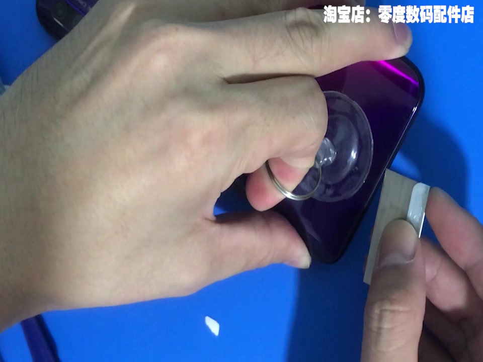 华为荣耀9X屏幕总成无框更换教程换屏拆机拆解教程电池更换后盖...