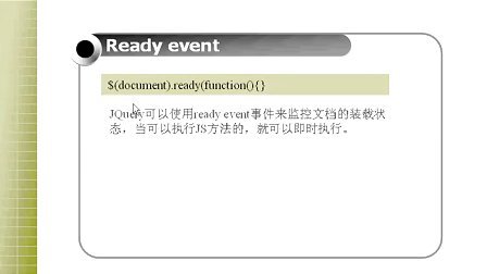 JAVA视频教程-JQuery视频教程(第一课)
