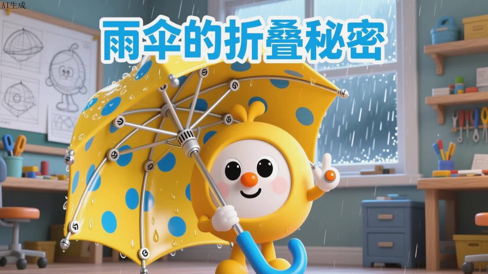 雨伞折叠技巧·收纳好方法·实用秘技分享