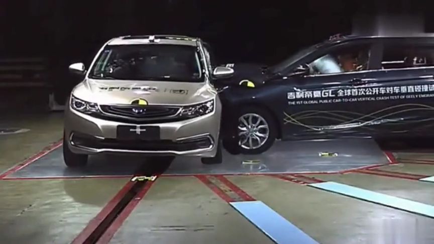 吉利帝豪碰撞试验,谁好谁差一目了然