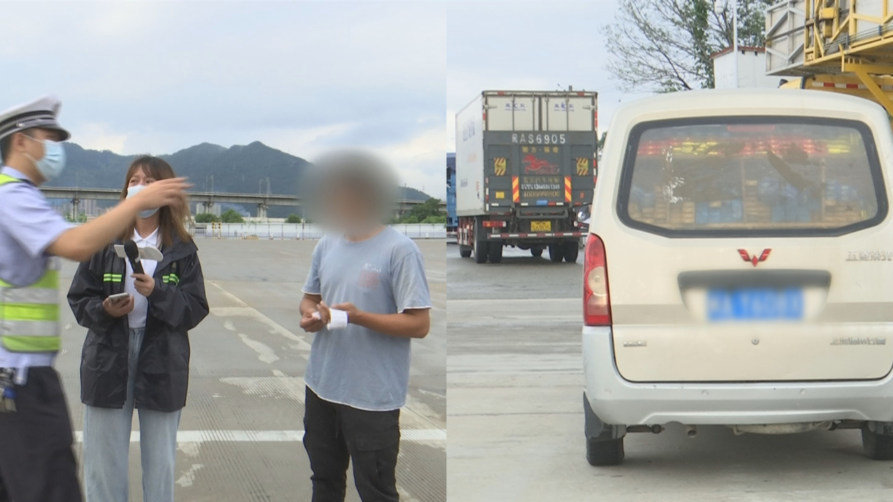 查!车身贴满广告、客运车辆载货等违法行为,交警查处一个不放过