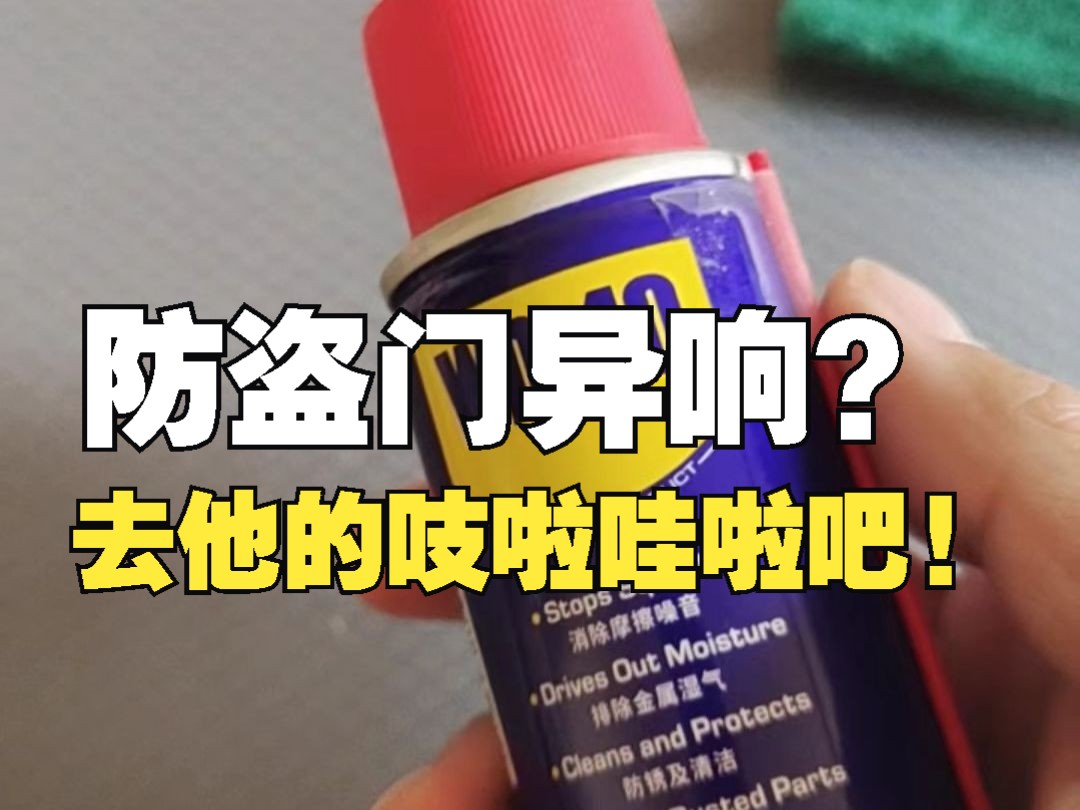 【整理师丨修个防盗门门】简简单单修个防盗门,三秒告别吱哇异响!