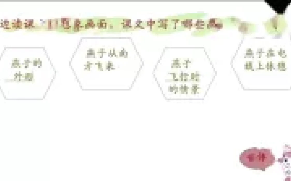 《燕子》微课完整版