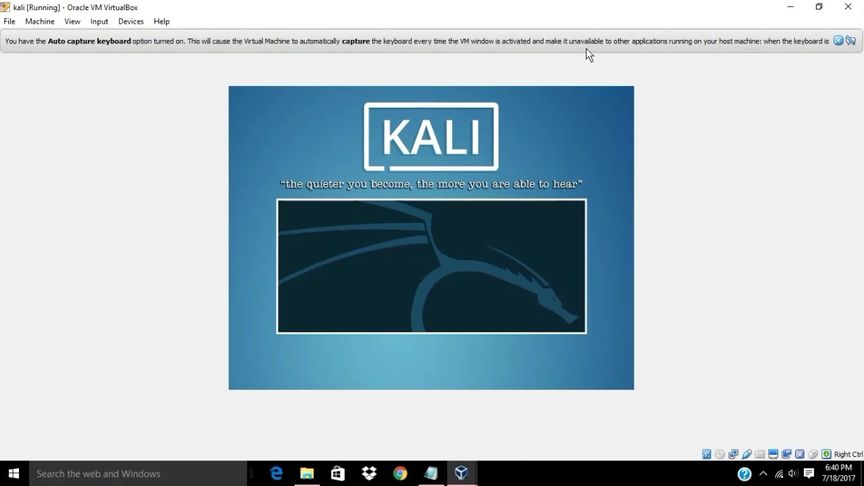 Kali linux 虚拟机安装教程