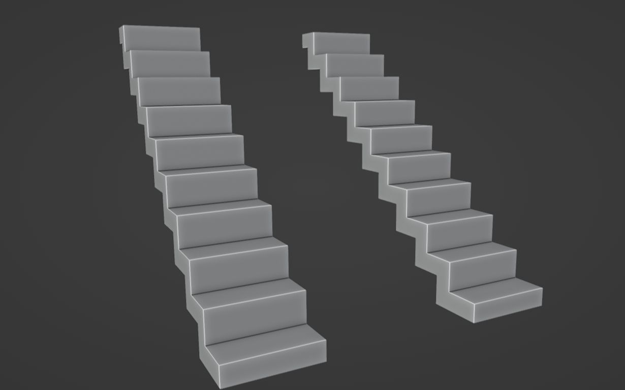 ender 楼梯两种制作方法