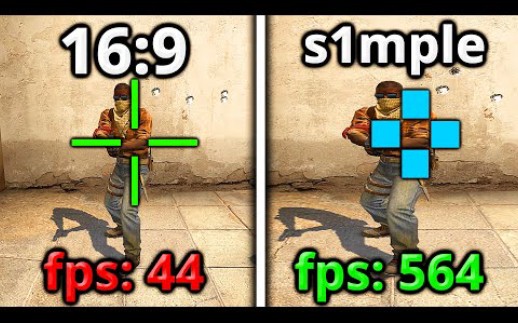 最好的CSGO准心设置,从S1MPLE-辛普森/图形设置/实战展示SIMPLE ...