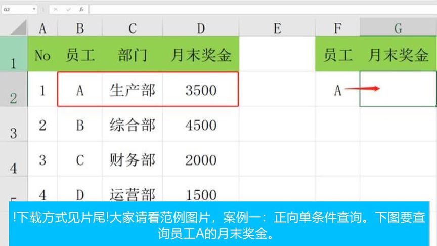 EXCEL数据多样式查询,VLOOKUP函数灵活应用,正逆向交互均可解决