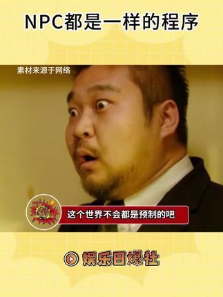 这个世界不会都是预制的吧#羞耻症 #NPC
