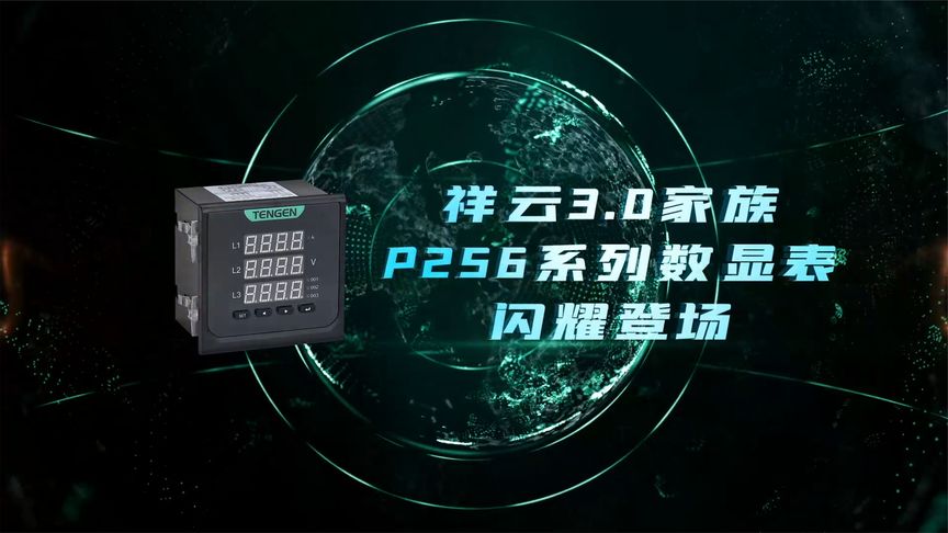 祥云3.0家族P256系列数显表,精准测量,安全可靠!