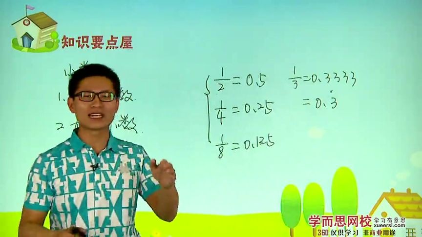 「1」循环小数知识点1