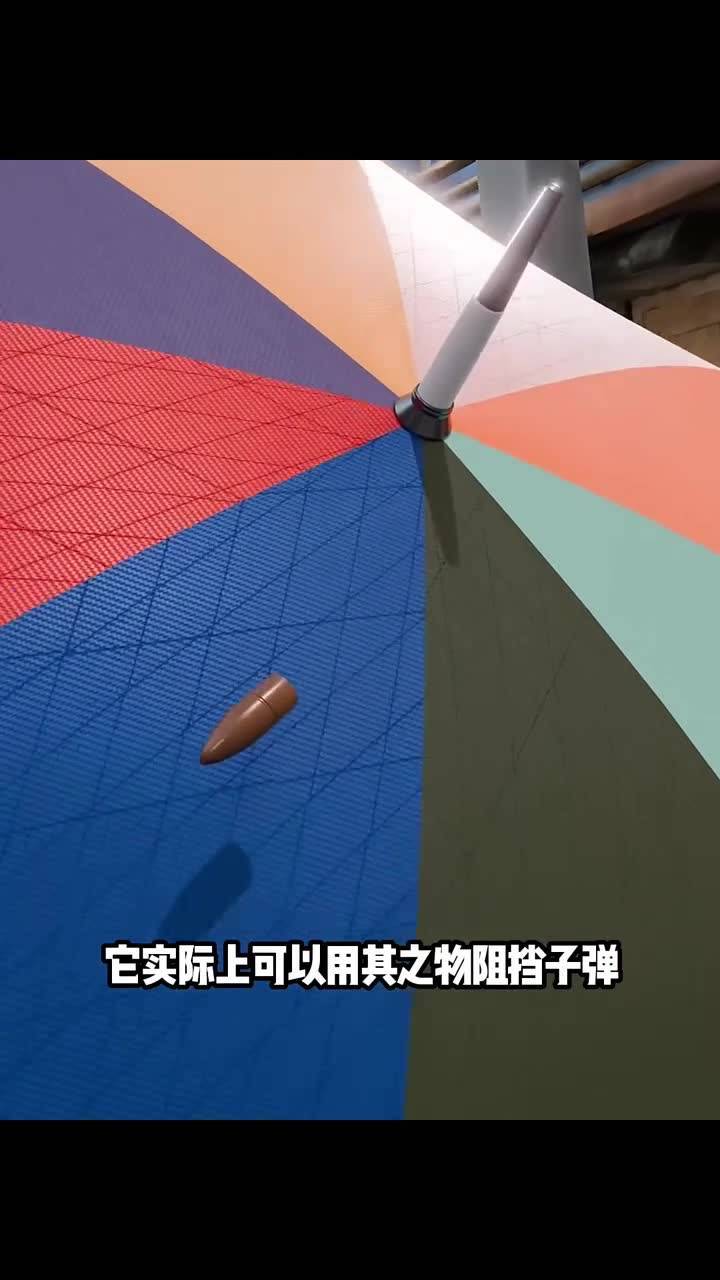 保镖手上雨伞的秘密