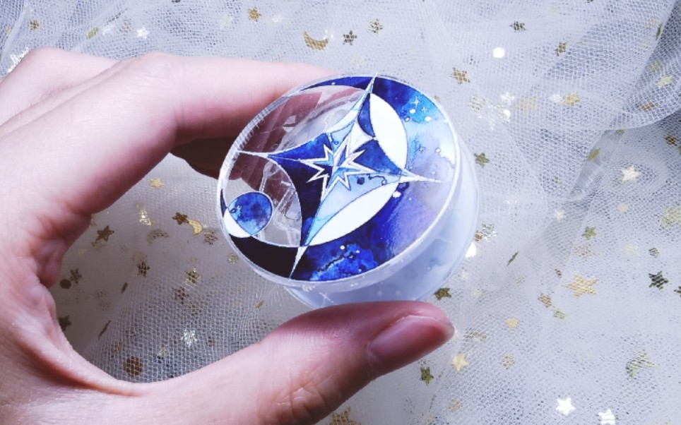 【制作教程】超简单的自制手帐亚克力夹子