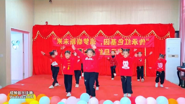 幼儿园舞蹈《福气要来到》完整版视频分享,元旦新年晚会表演,大中班...