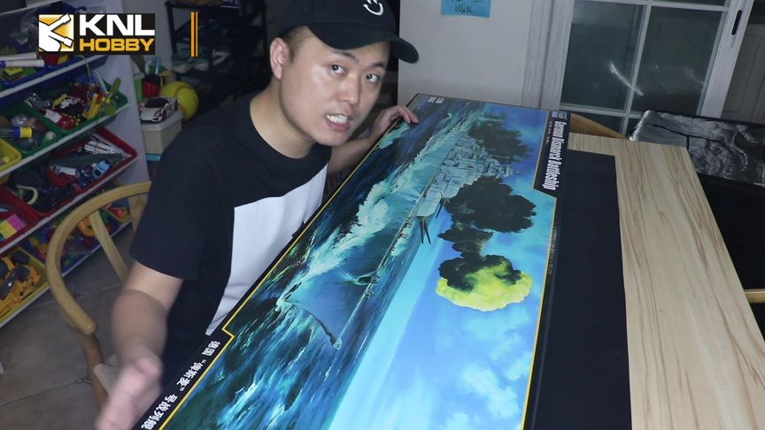 小号手03702 拼装模型 1/200超大比例德国俾斯麦号战列舰开箱!上