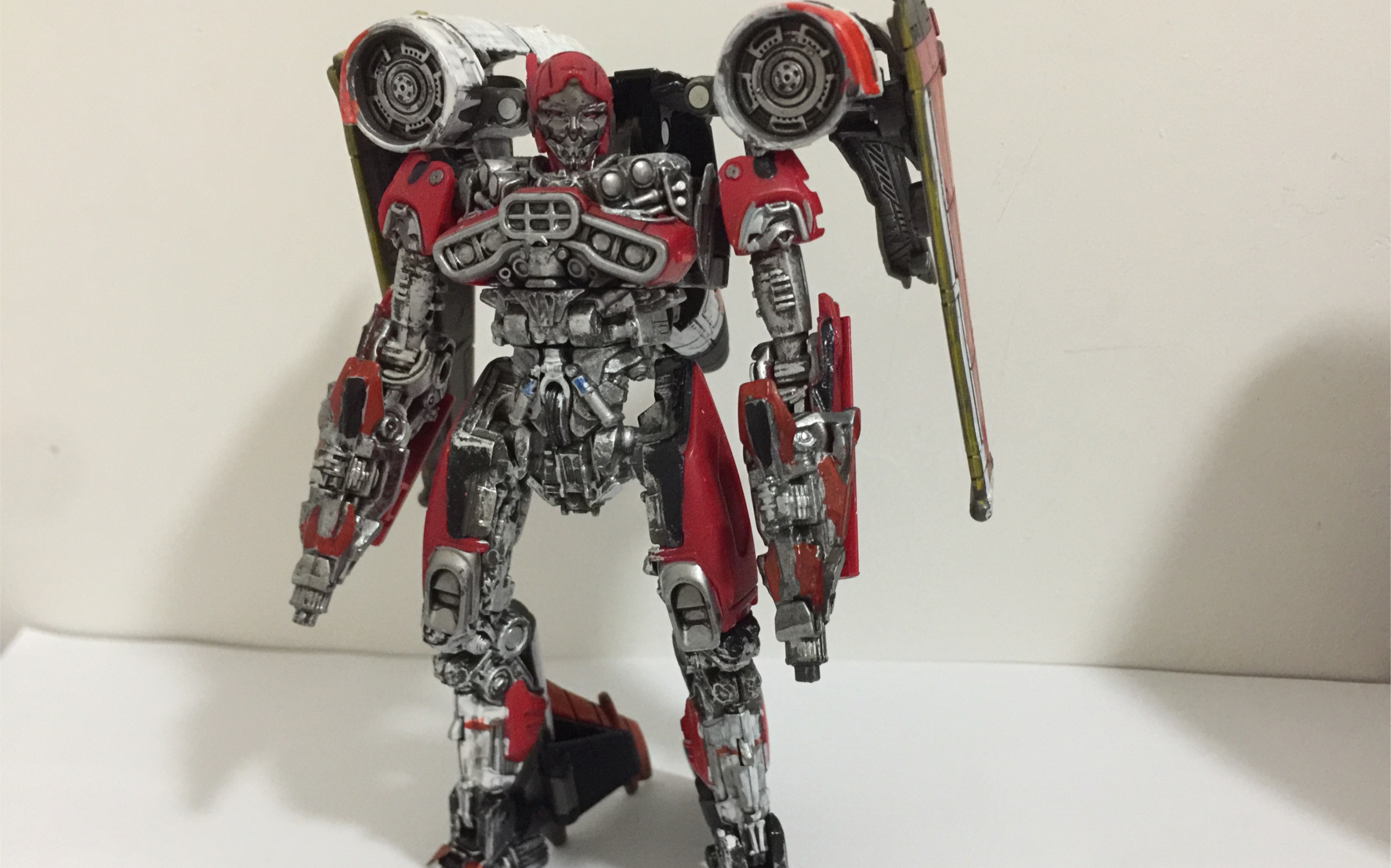 【小明的日常】第63期 【大黄蜂电影】SS59粉碎 简单补色重涂分享