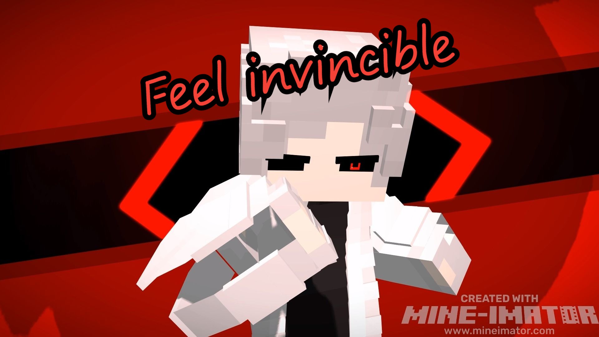 【Minecraft动画/OC】Feel invincible meme(Mine - imator)【模板】