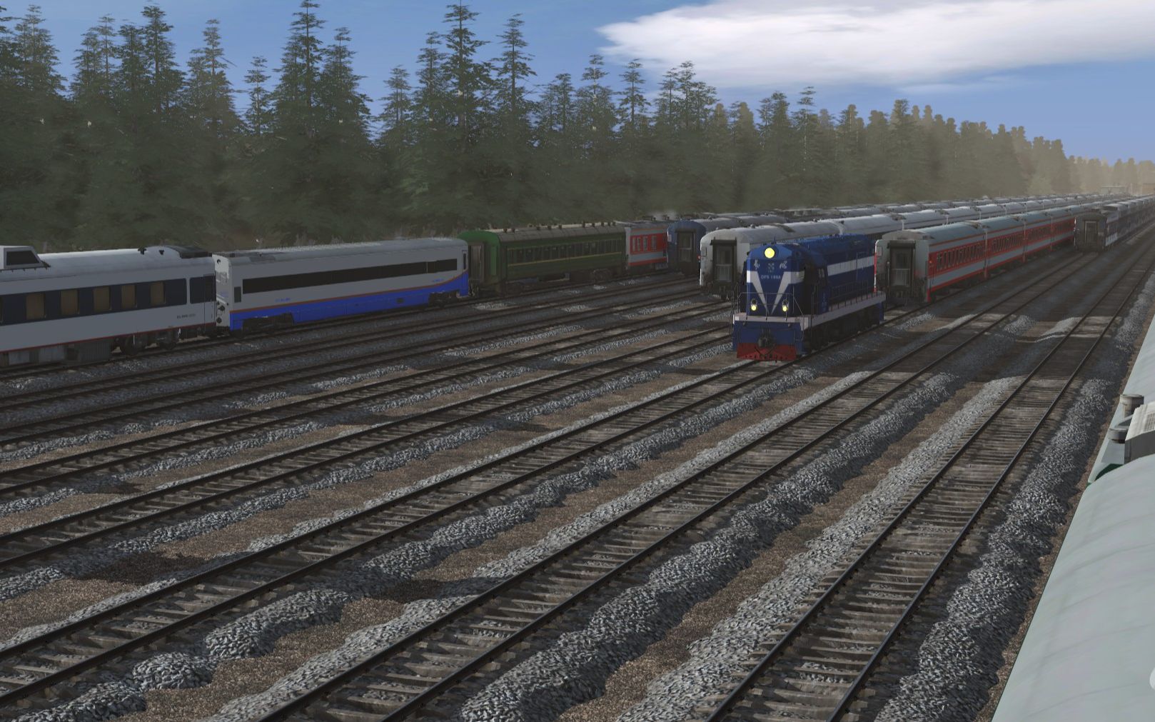 【实况模拟列车2019】客车回库作业