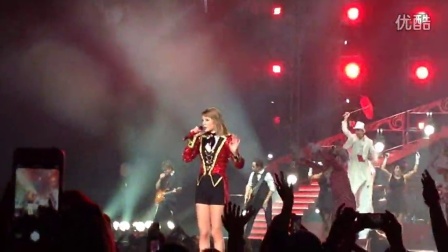 泰勒斯威夫特上海演唱会片段