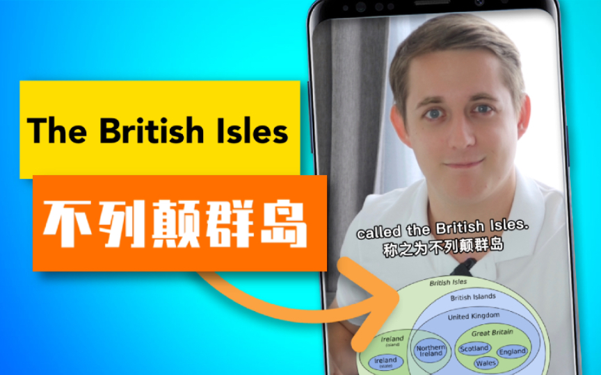 一分钟学会英国地理概况之“不列颠群岛”
