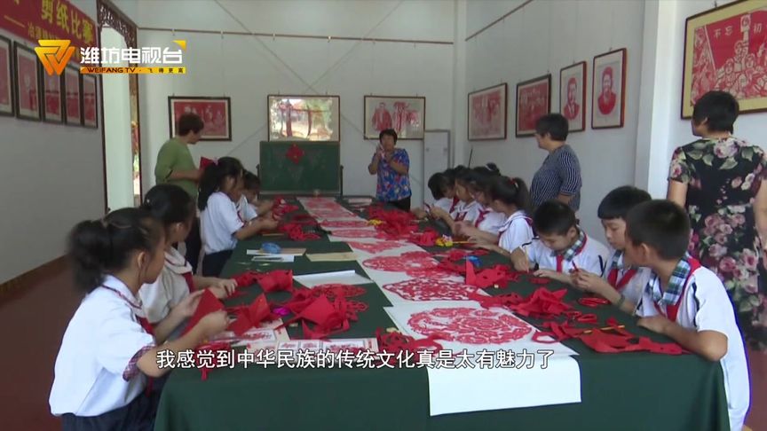 潍坊市各地开展民俗传承活动 欢乐中体验传统文化