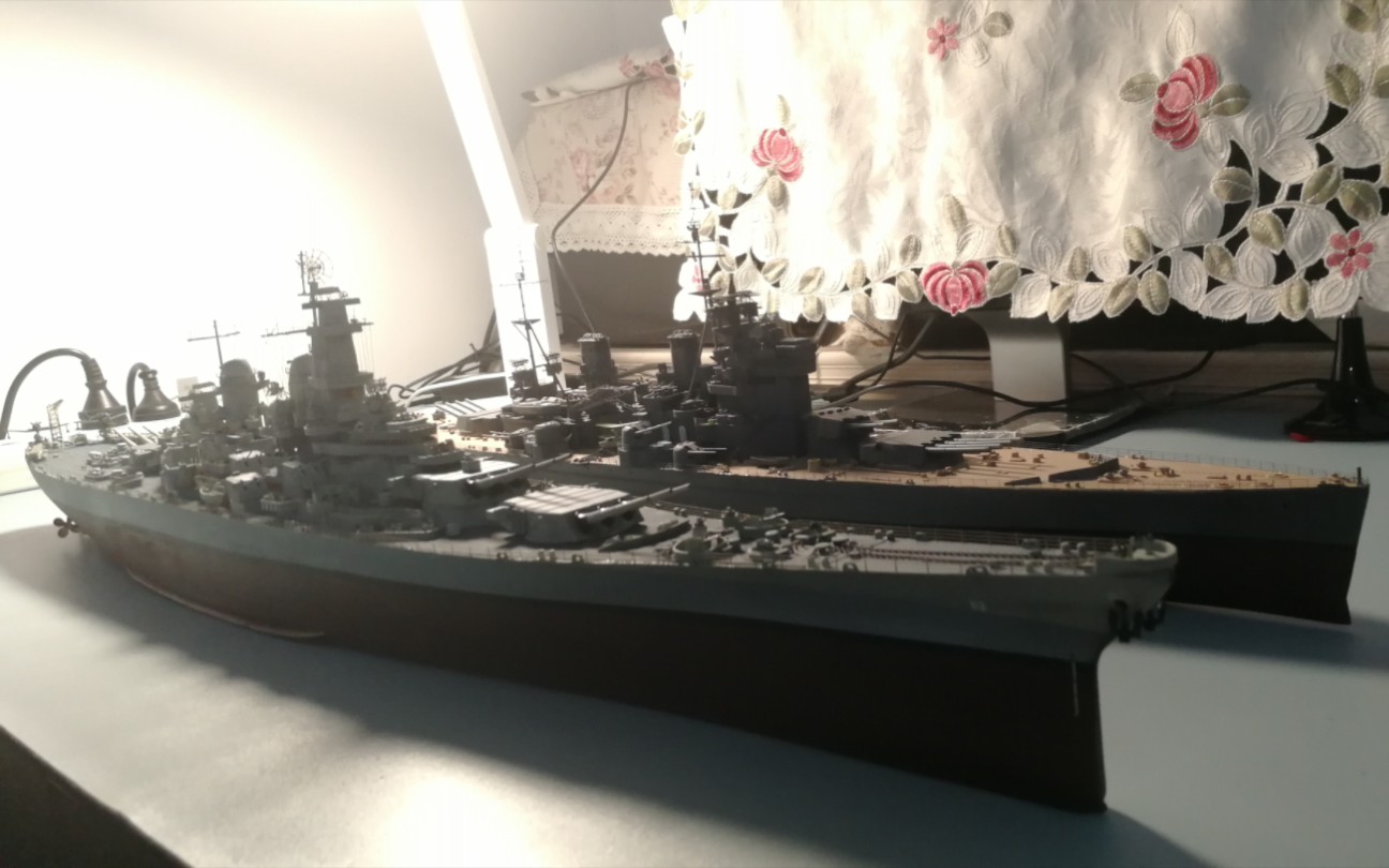 【制作全过程】1/350密苏里号战列舰模型