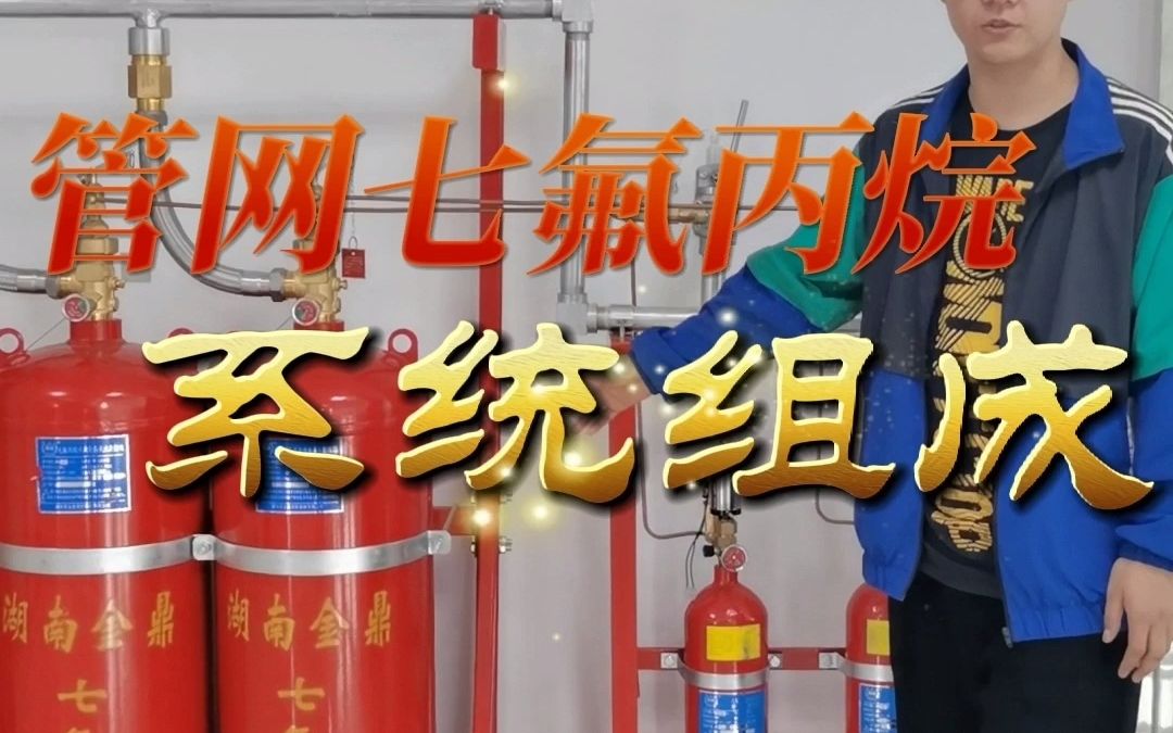 你知道有管网七氟丙烷气体灭火系统是由哪些部件组成的吗?