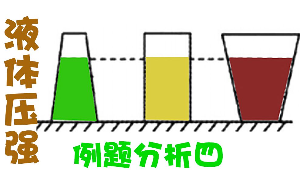 液体压强例题分析四
