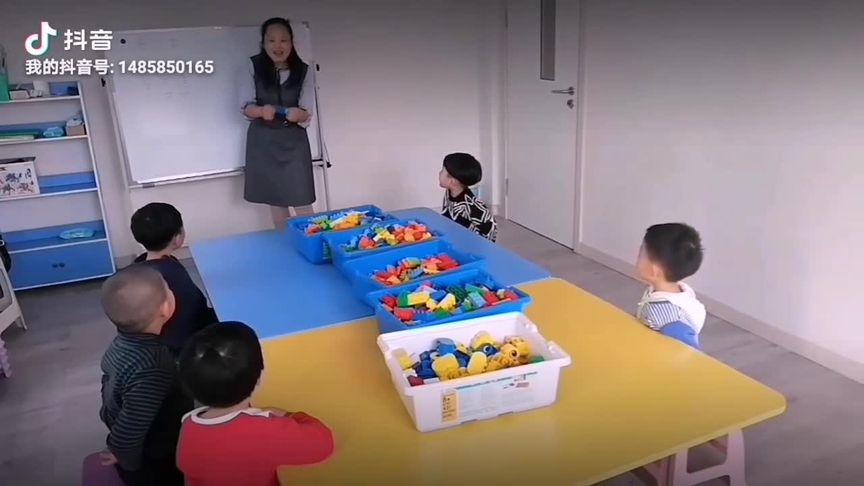 小班宝宝的第一节课#课堂实录 #动手动脑 #记录成长点滴