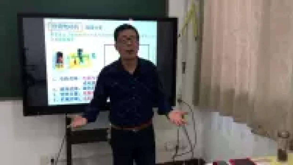 安装直流电动机模型