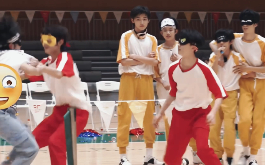 【时代少年团/TF家族】夏季运动会蒙眼撕名牌YYDS,属于力量者的battle